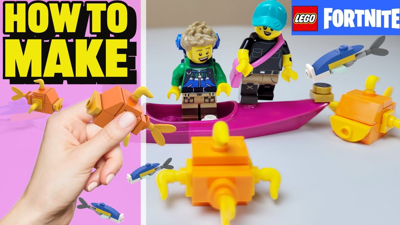 I made the FLOPPERS from Lego FORTNITE. Now you can too. - YouTube