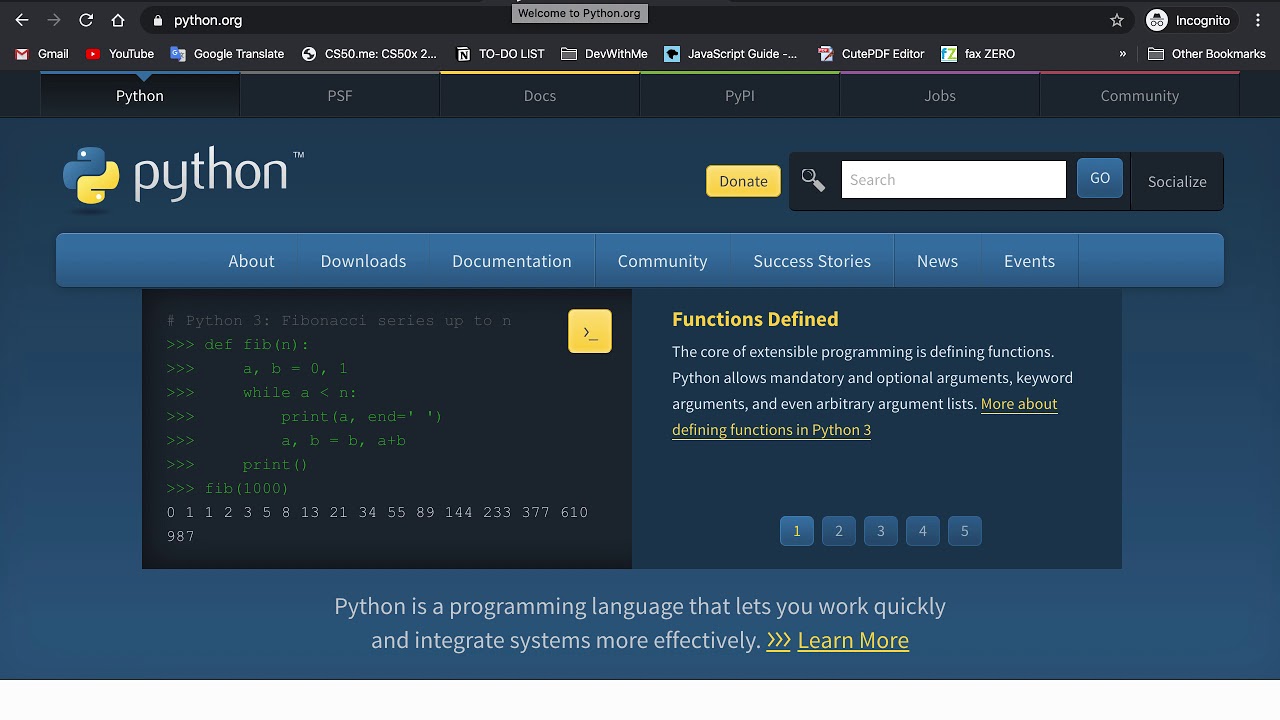 Python Tutorial #0: Intro to Python - YouTube