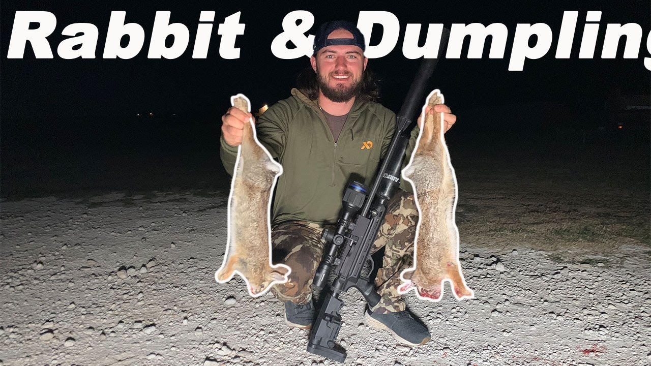Rabbit Hunting With The Thermal Airgun {Catch Clean Cook} - YouTube