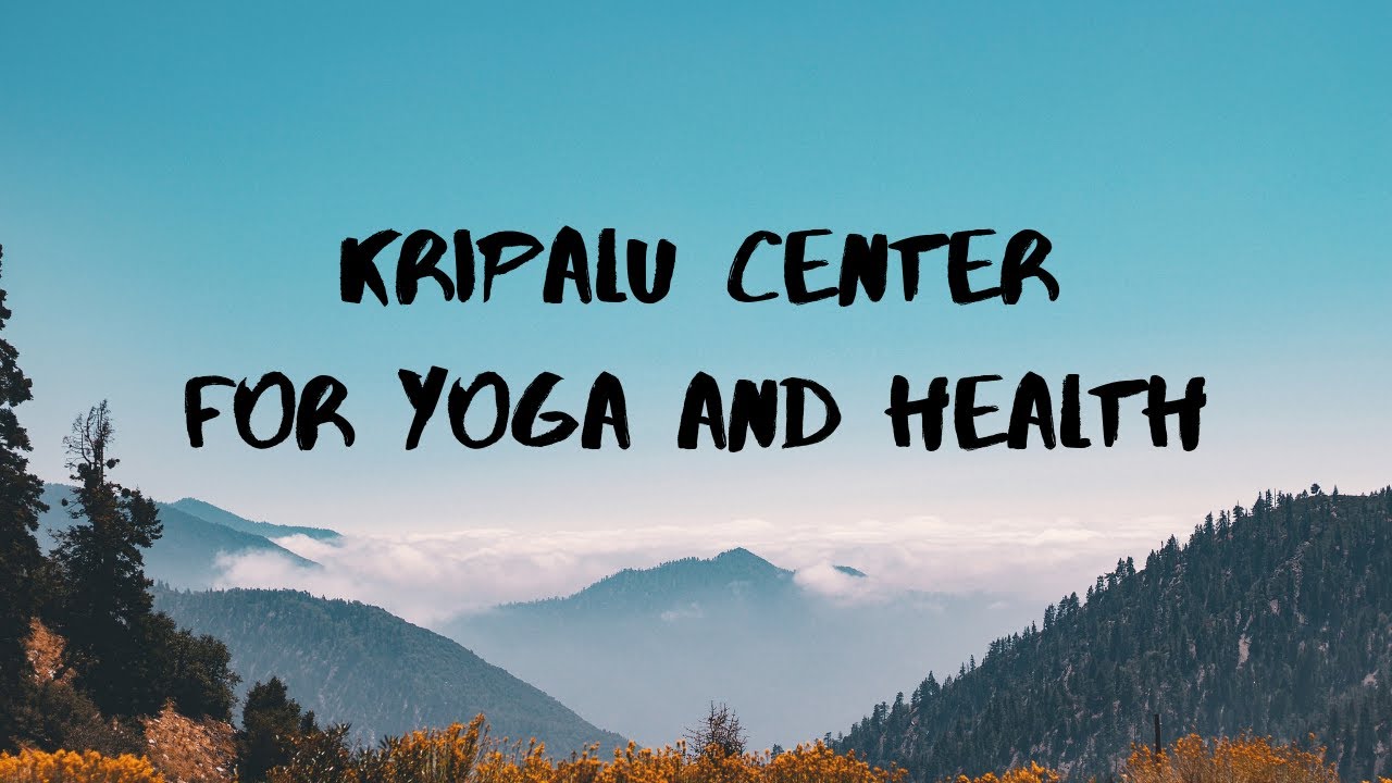 Why I Love The Kripalu Yoga Center - YouTube