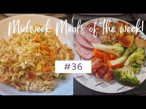 Meals of the week! | Midweek meals for my family | What we eat in a ...