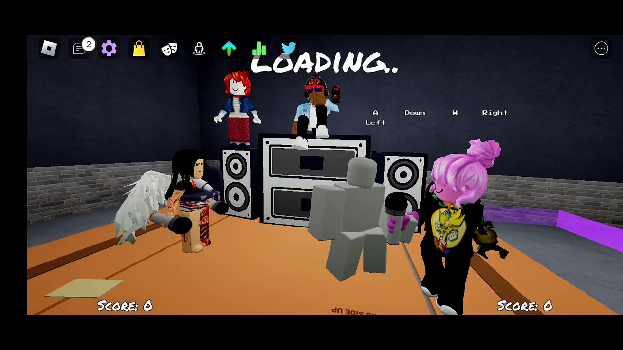 fnf Roblox 4 friends play - YouTube