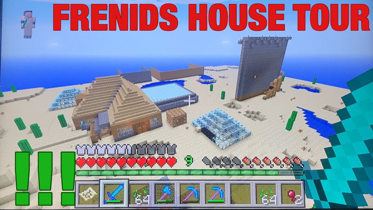 FRIENDS MINECRAFT HOUSE TOUR - YouTube