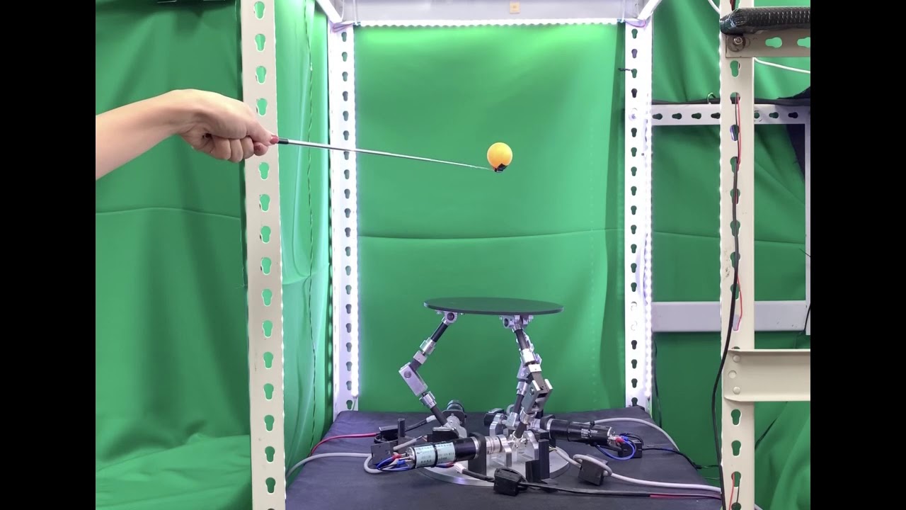 Vision-Based Paddle Juggling System with Carpal Wrist Robot - YouTube
