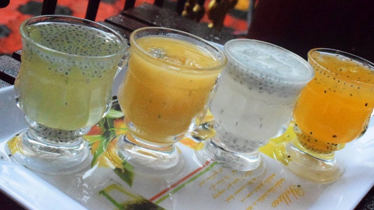 4 Different Lemonade | Coconut Lime | Mint Lime | Tang Lime | Mango ...