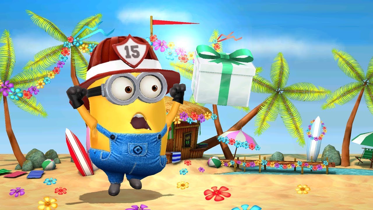 Despicable Me 2 Minion Rush: Fireman Minion vs Starfish Minion in ...