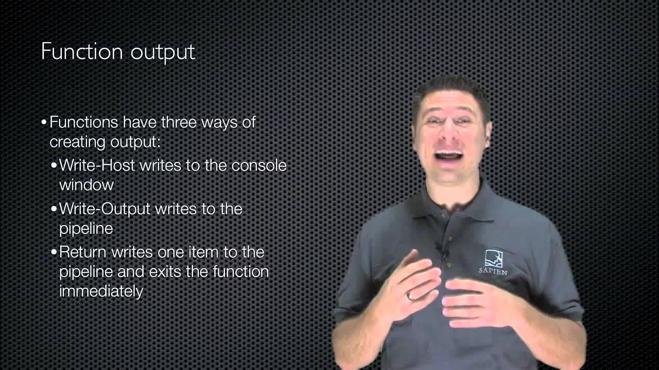 Windows PowerShell Fundamentals Chapter 16 - Modularization - YouTube