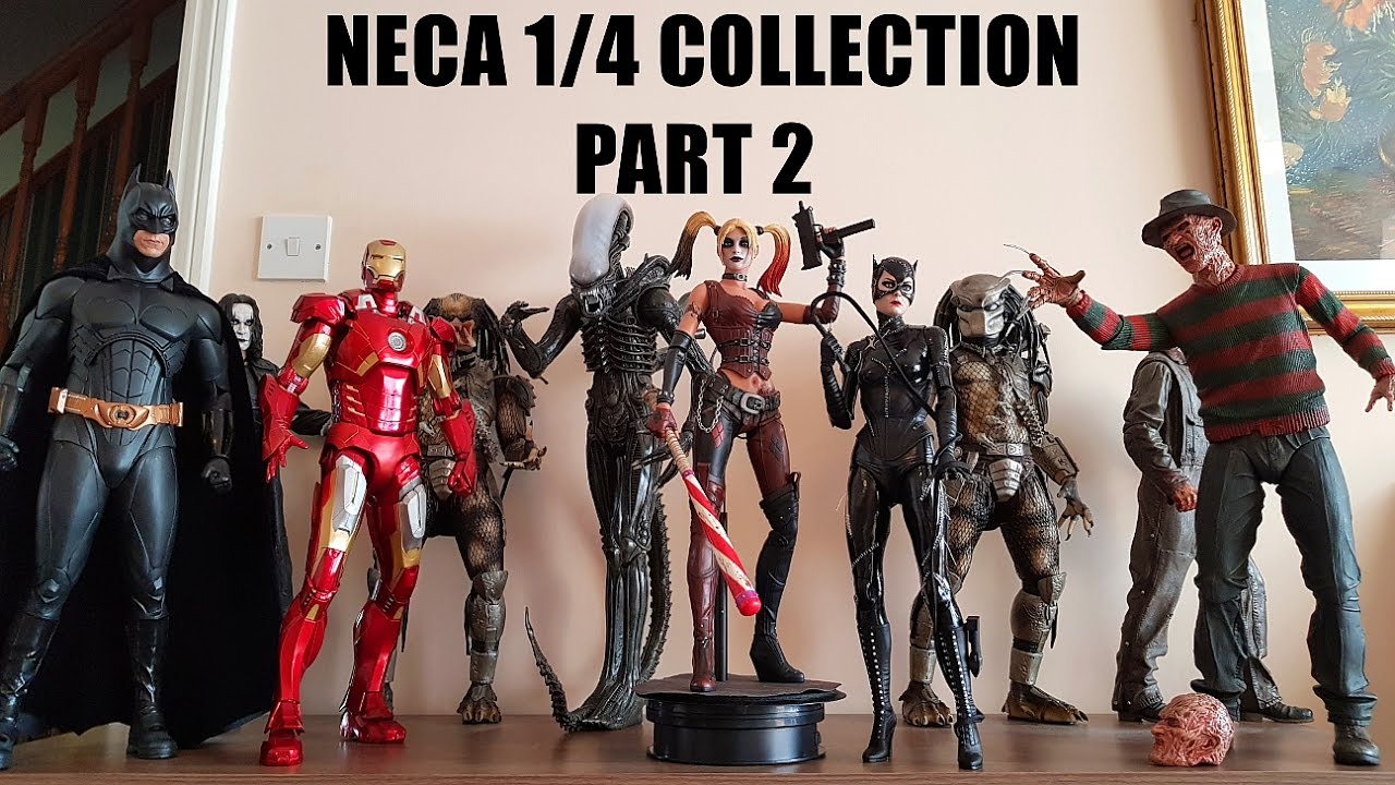 FULL NECA 1/4 SCALE COLLECTION PART 2 - YouTube