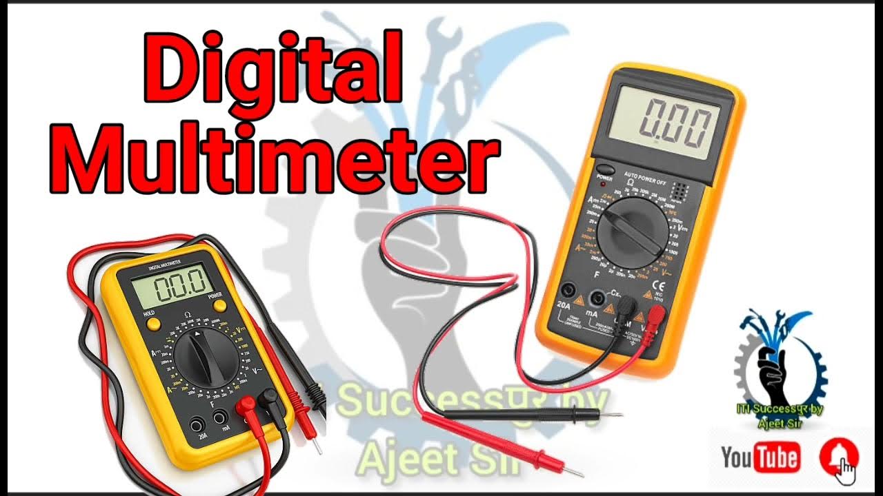 How to use Digital Multimeter #electrical#digital multimeter - YouTube