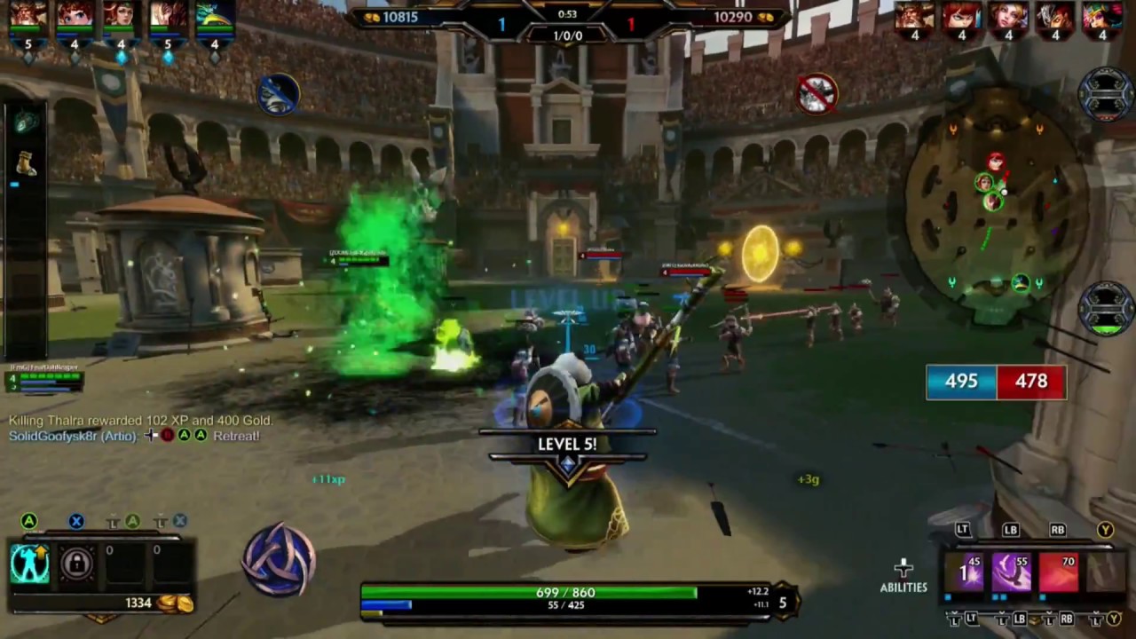 Smite Console Commander #1 (Odin Arena Gameplay) - YouTube