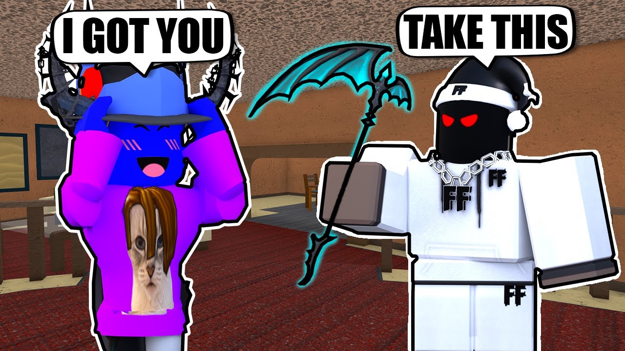 FAMOUS YOUTUBERS DECIDE MY WEAPON IN MM2 - YouTube