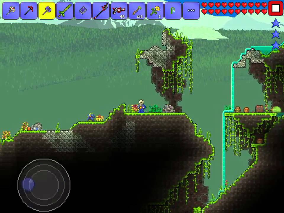 Terrira lets play part 3 (making a bar part 1) - YouTube