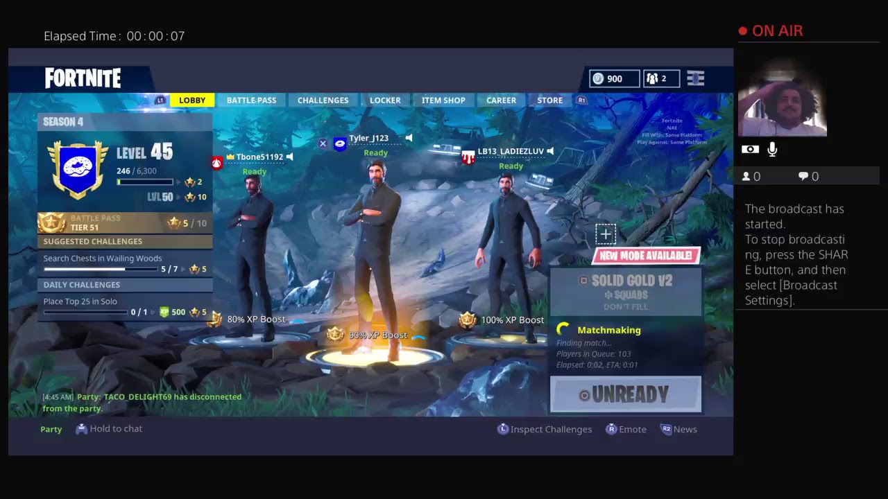 Tyler_J123's Live PS4 Broadcast - YouTube