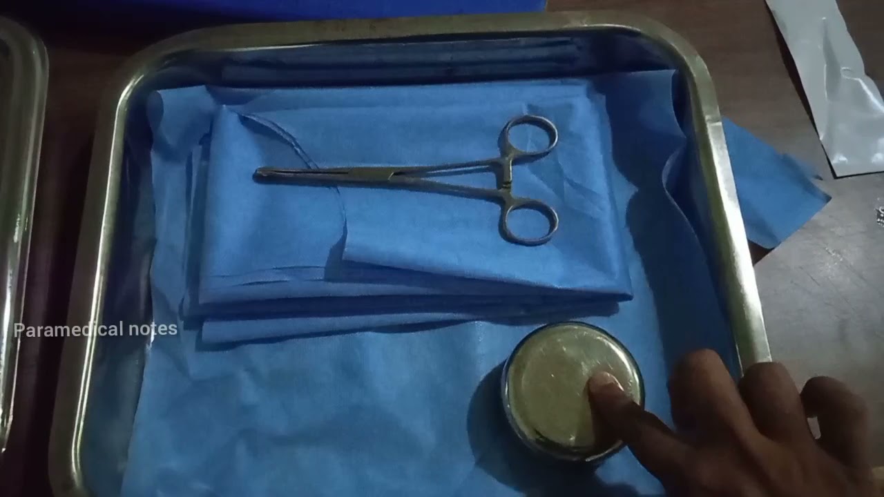 How to pack and Way of Packing surgical instruments in Operation ...