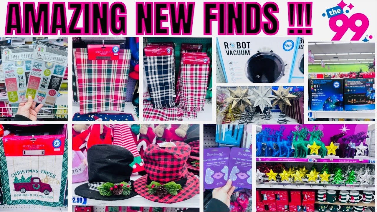 Jackpot Finds At the 99 Store ~ Shop With Me at the 99 ~ New Christmas ...