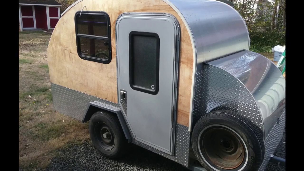 Teardrop Trailer Build - YouTube
