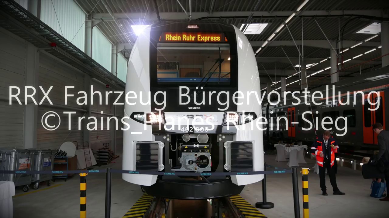 MITFAHRT IM NEUEN RRX-TRIEBWAGEN / Bürgertest der neuen RRX-Fahrzeuge ...