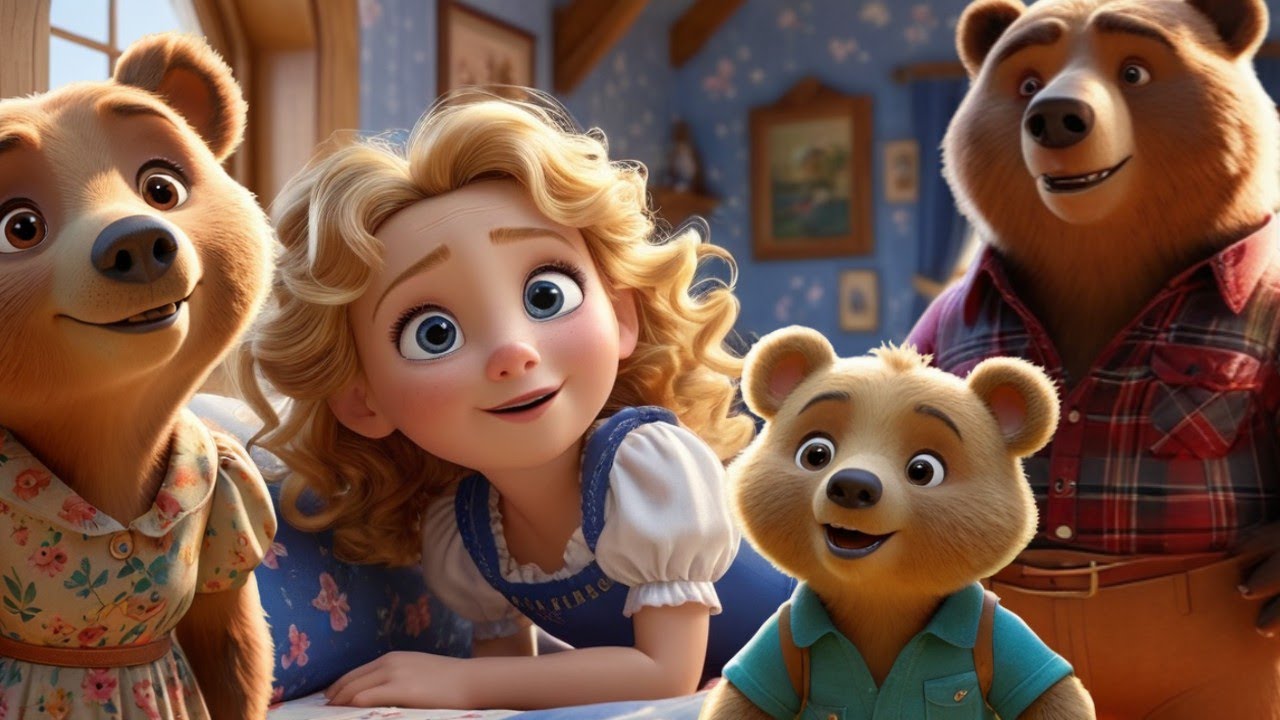 Goldilocks and the Three Bears: Robert Southey | Animated Moral Stories ...