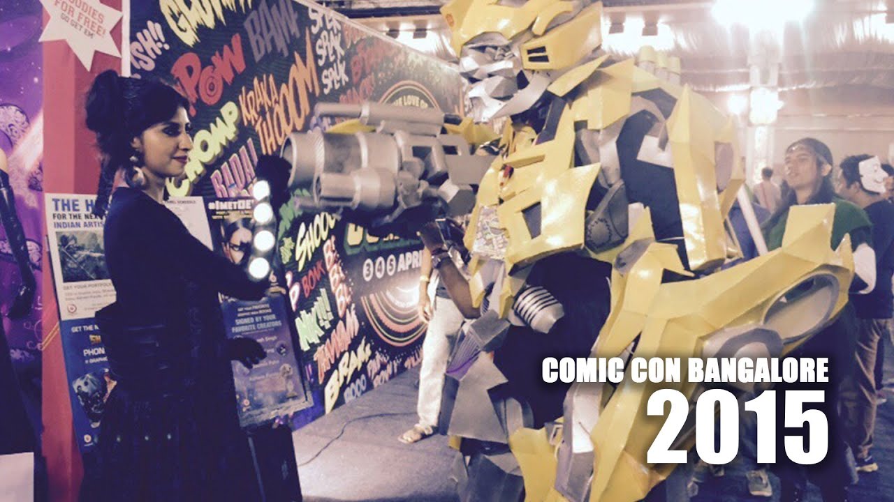 Graphic India Booth at Comic Con Bangalore 2015 - YouTube