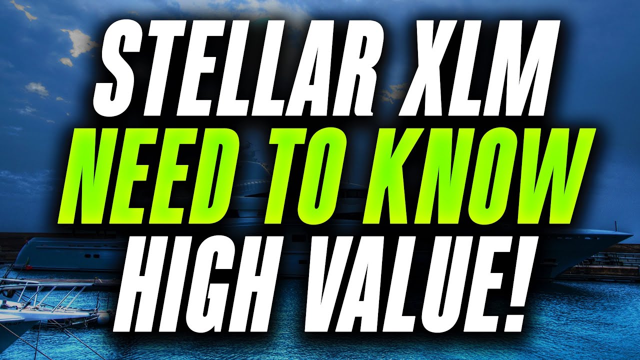 STELLAR XLM WHAT YOU NEED TO KNOW🚨WHEN WILL XLM HIT $1💥ISO VALUE WILL COME🚨XLM IGNORE THE FUD ...