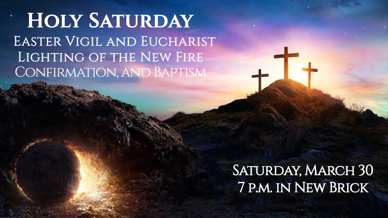 Holy Saturday : March 30, 2024 - YouTube
