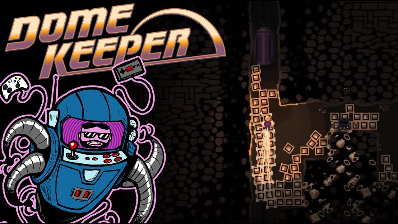 giving endless a try | Dome Keeper - YouTube