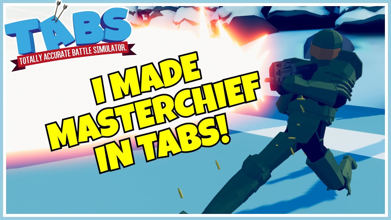 How to make MASTERCHIEF in TABS Unit Creator! (Plus playtest) - YouTube