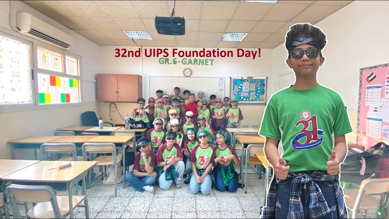 UIPS 32nd Foundation Day | Eeee’s DIARY #uips #foundationday #uae #school #grade6 #90s #fyp # ...