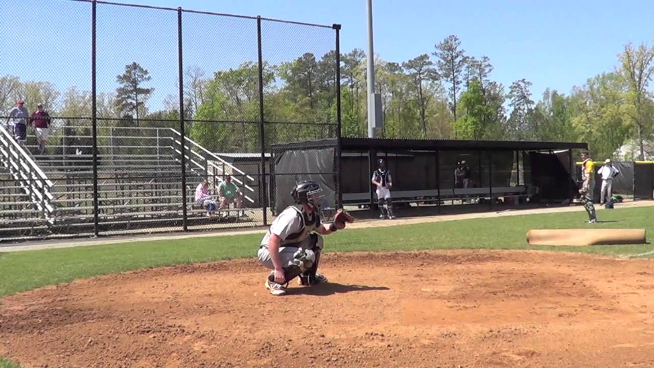 Caleb Beatty - Catching - www.PlayInSchool.com - Evoshield Canes - YouTube
