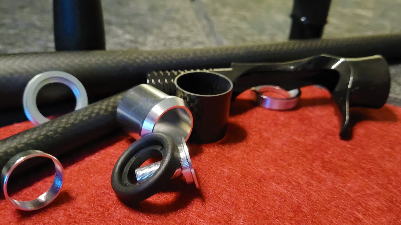 G2 Carbon Fiber Handle Assembly Part 1 - YouTube