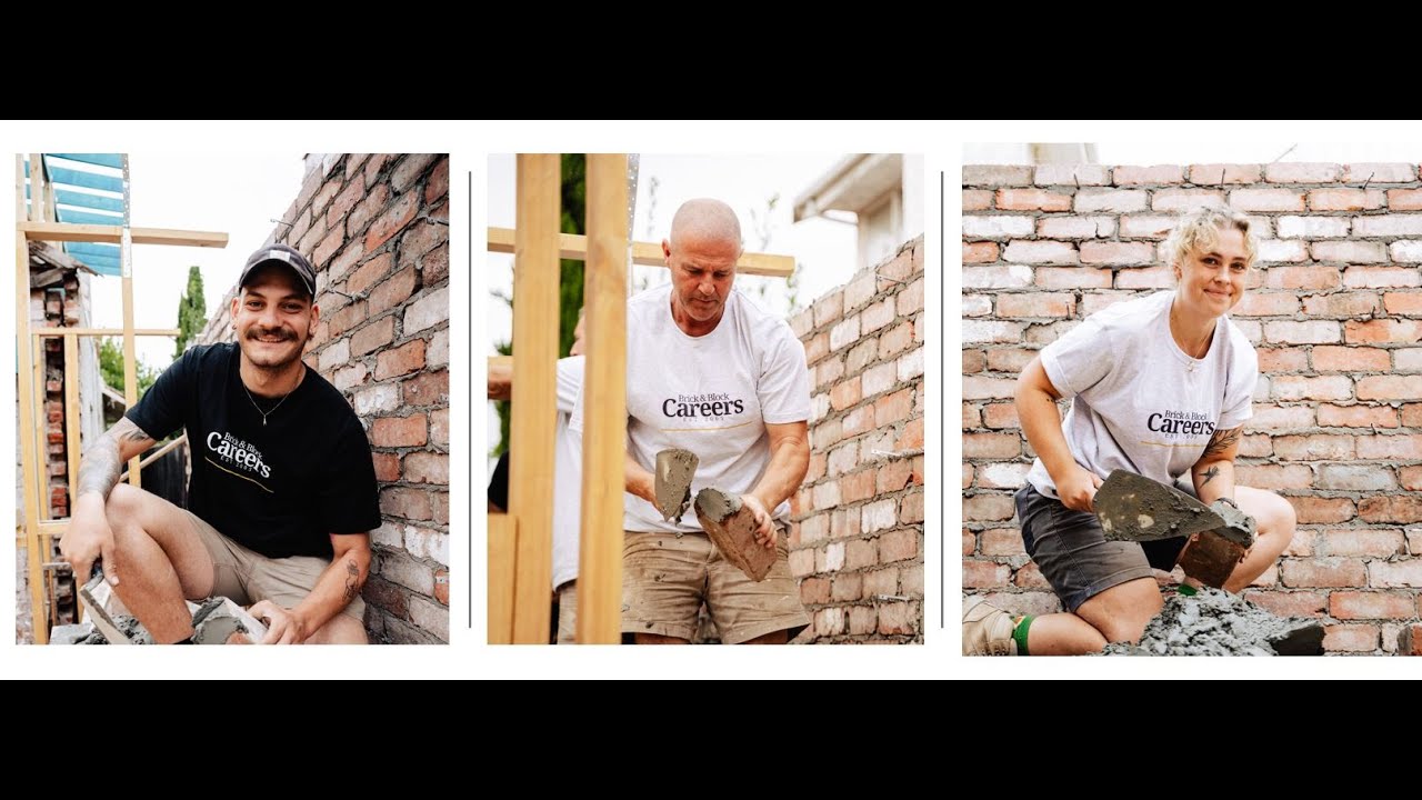 Brick and Block Careers - 1st year Apprentice Hannah Bramble. - YouTube