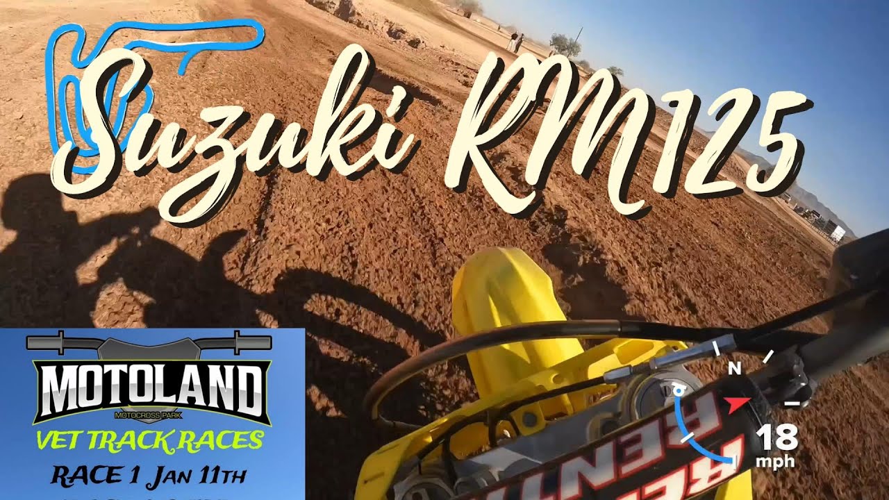2002 Suzuki RM125 2-Stroke Laps | Motoland MX Park - YouTube