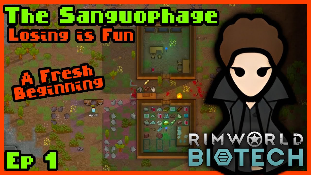 The Sanguophage | RimWorld Biotech Episode 1 - YouTube