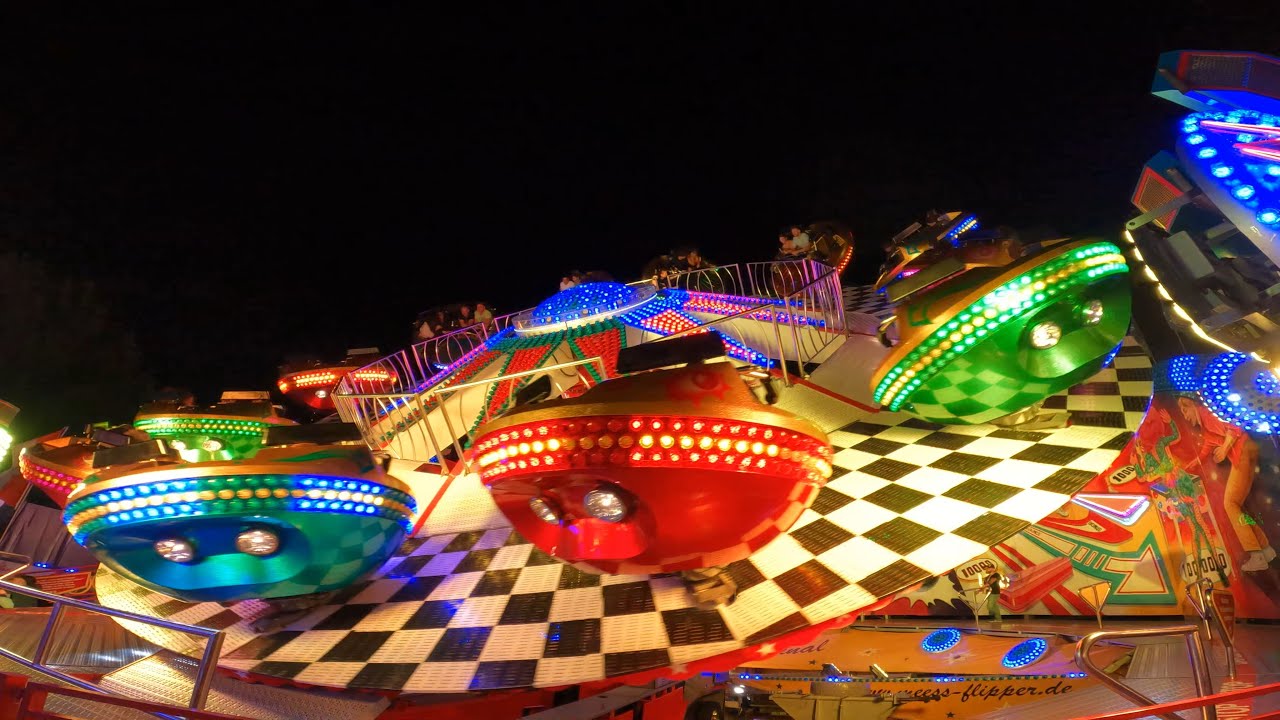 Flipper (Meeß) Showfahrt Off Ride Rheinkirmes Düsseldorf 2023 - YouTube