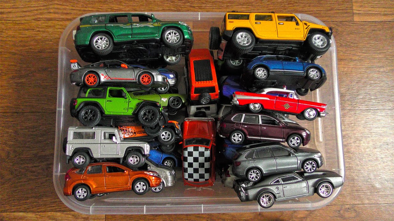 Differently Sized Cars From the Box - YouTube