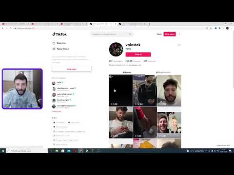 Laz - Vales ve Anna Deniz'in tiktok videolarını izliyor