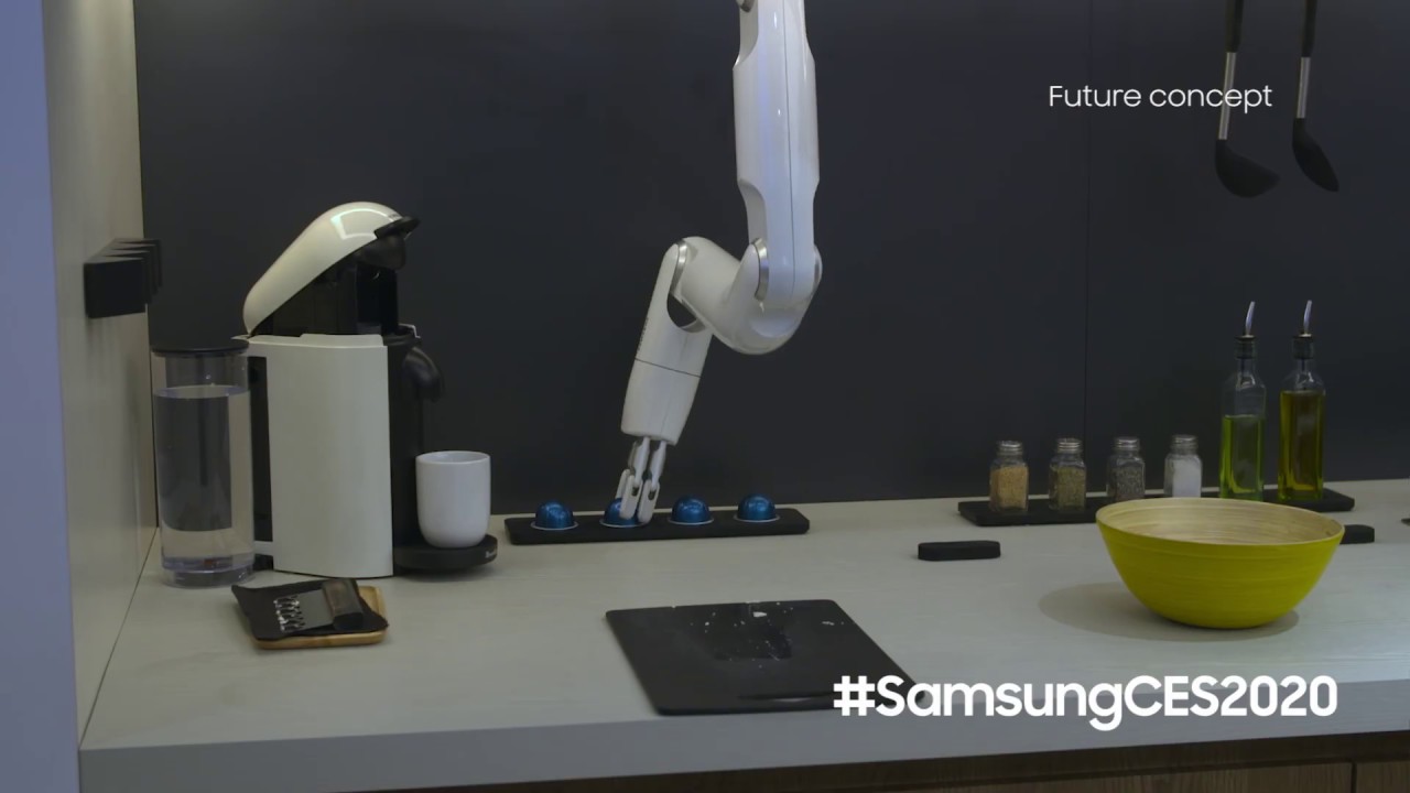 Meet Samsung Bot Chef -- A Future Concept for the Connected Home - YouTube