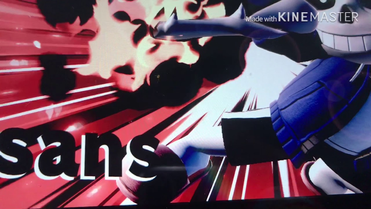 Getting The Sans Skin In Super Smash Bros!! - YouTube