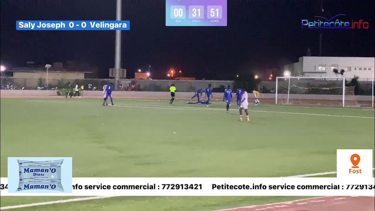 1/4 final Zone 7C de l’ODCAV de Mbour Saly Joseph vs Velingara - YouTube