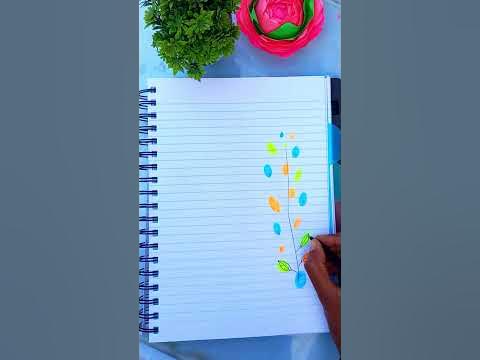 Assignment decoration ideas | Easy Front page decoration ideas - YouTube