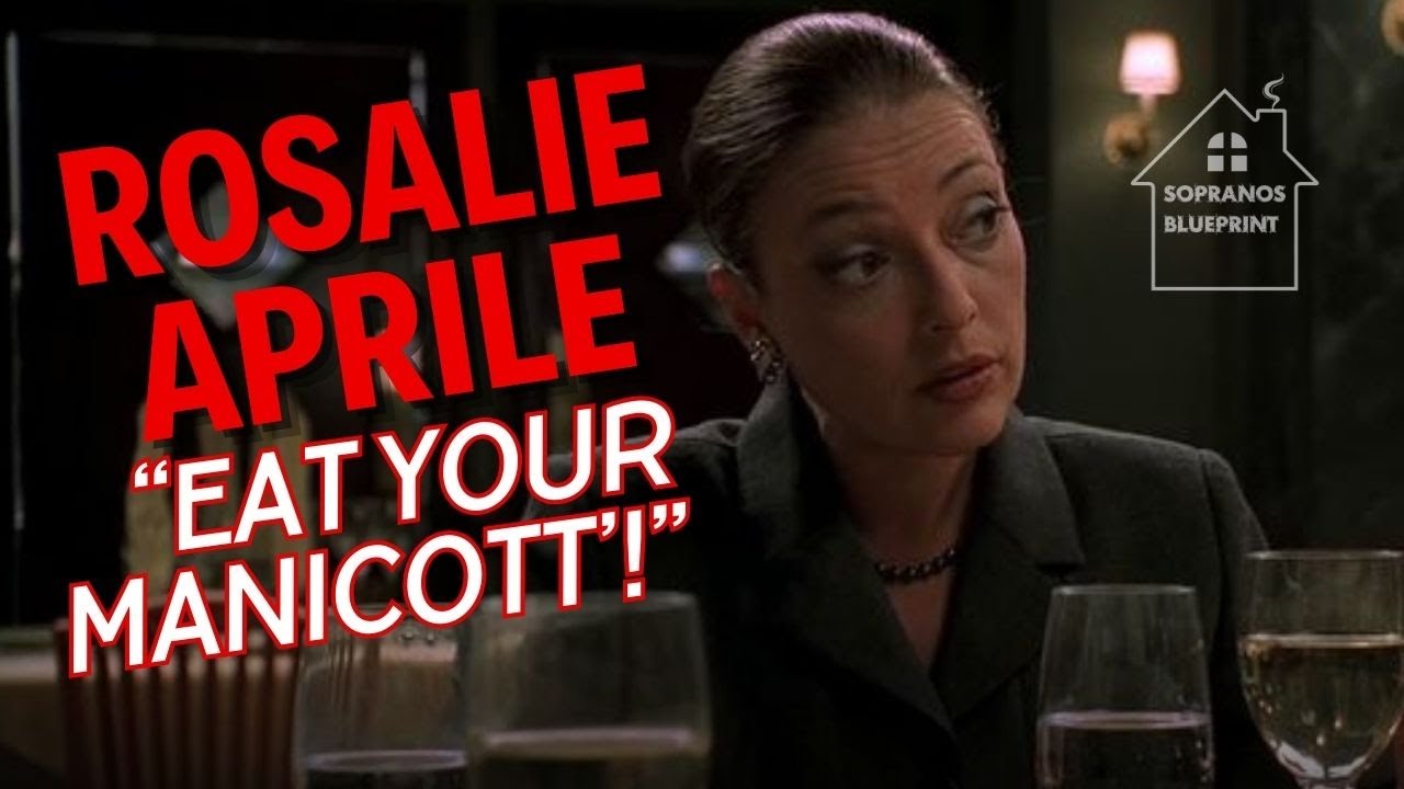 The Sopranos Rosalie Aprile WANTS YOU…To Eat Your Manicott! - YouTube