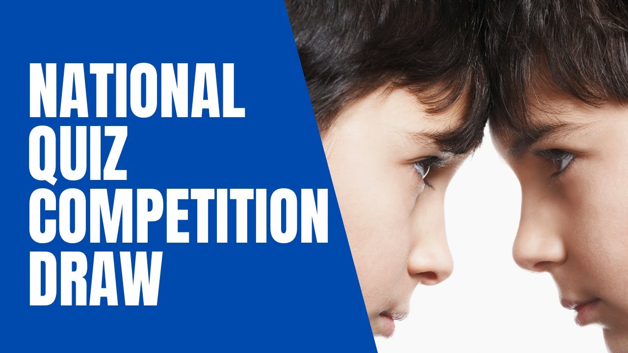 National Quiz Competition | Draw Session - YouTube