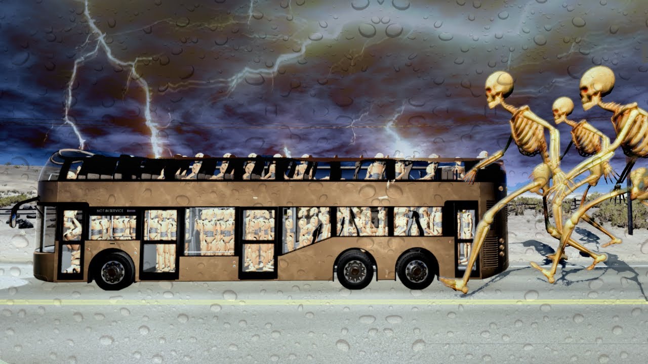 cars vs dancing skeleton #4 🥵 BeamNG.drive - YouTube