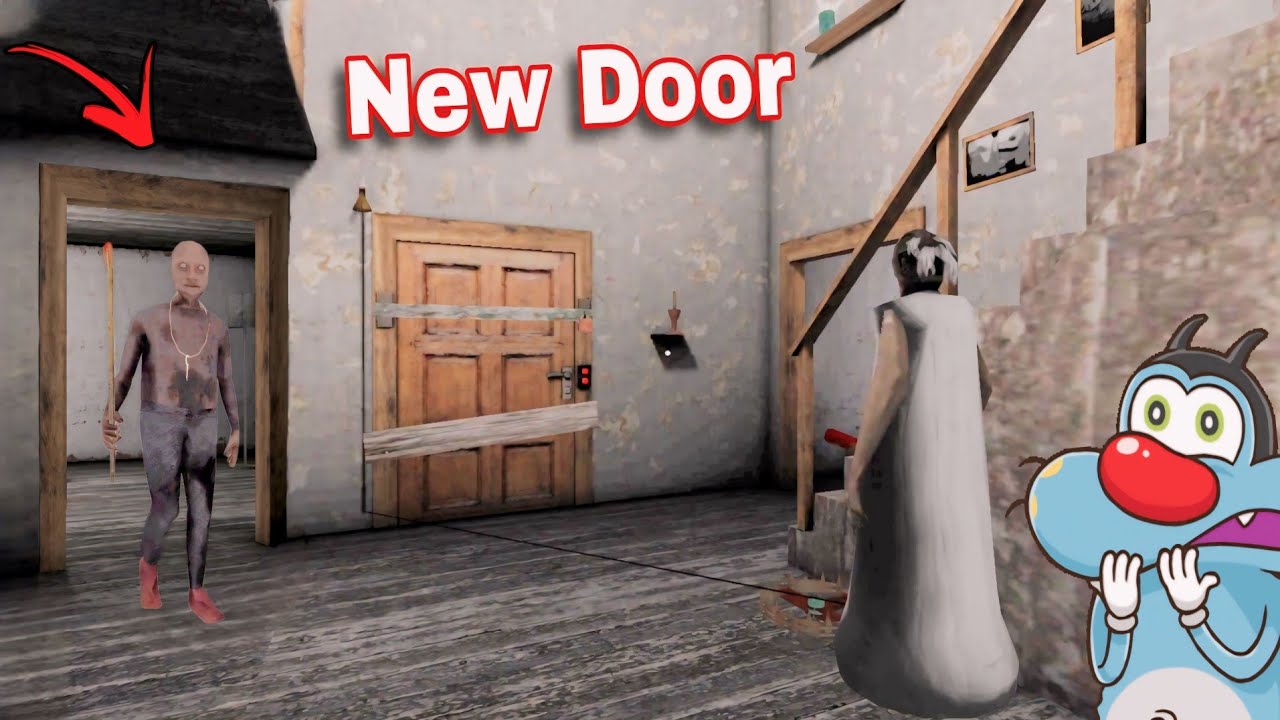 😳 New Door Near Main Door in Granny New Update With Oggy and Jack - YouTube