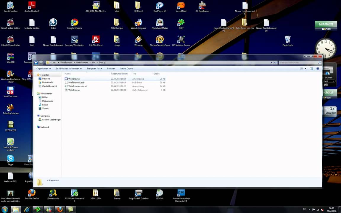 Visual Basic 2008 Tutorials - Projekte als Exe auf PC abspeichern Part 2/2 - YouTube