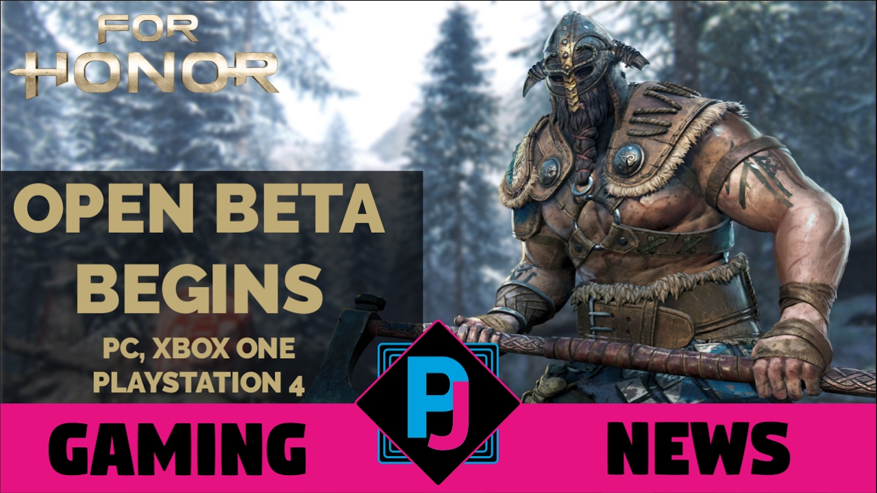 For Honor - Open Beta Begins on PC, PS4 and Xbox One - YouTube