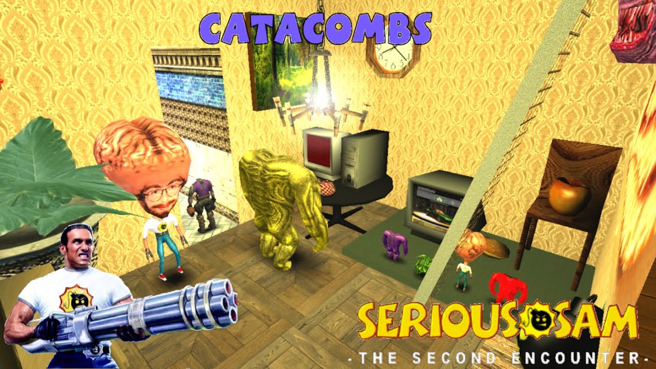 Катакомбы (SERIOUS, ALL SECRETS) - Serious Sam Classic The Second ...