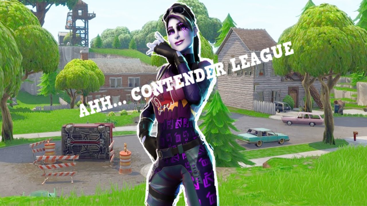 WELL, HERE I AM CONTENDER LEAGUE l FORTNITE - YouTube