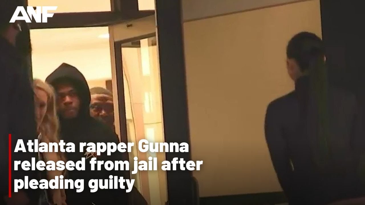 Atlanta rapper Gunna released from jail after pleading guilty - YouTube