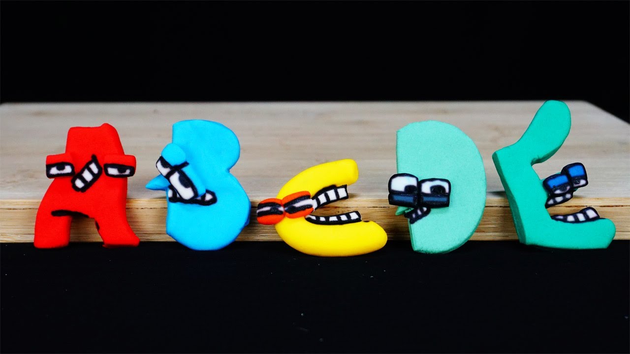 กินขนม ABC l Edible ABC l Alphabet Lore Mukbang Asmr - YouTube